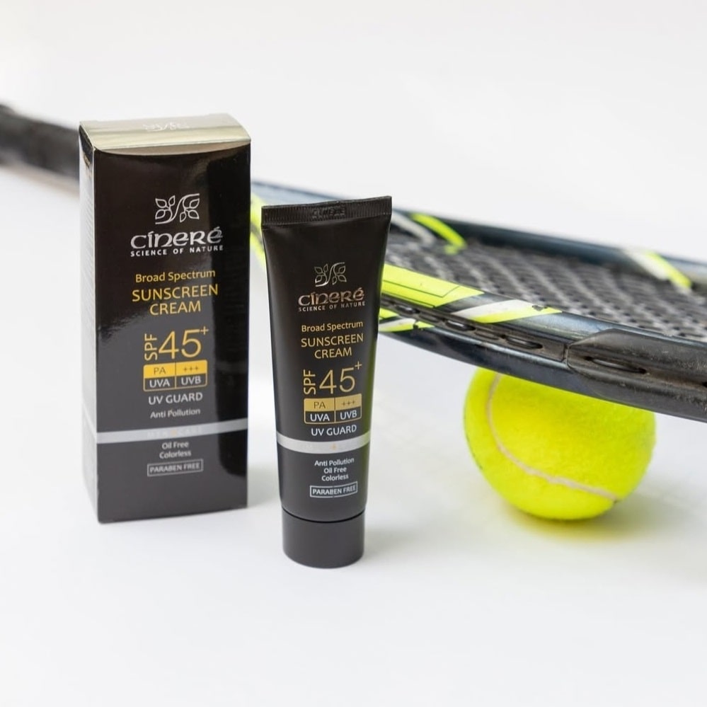 خرید کرم ضد آفتاب مخصوص آقایان سینره SPF 45، فروشگاه آریانا