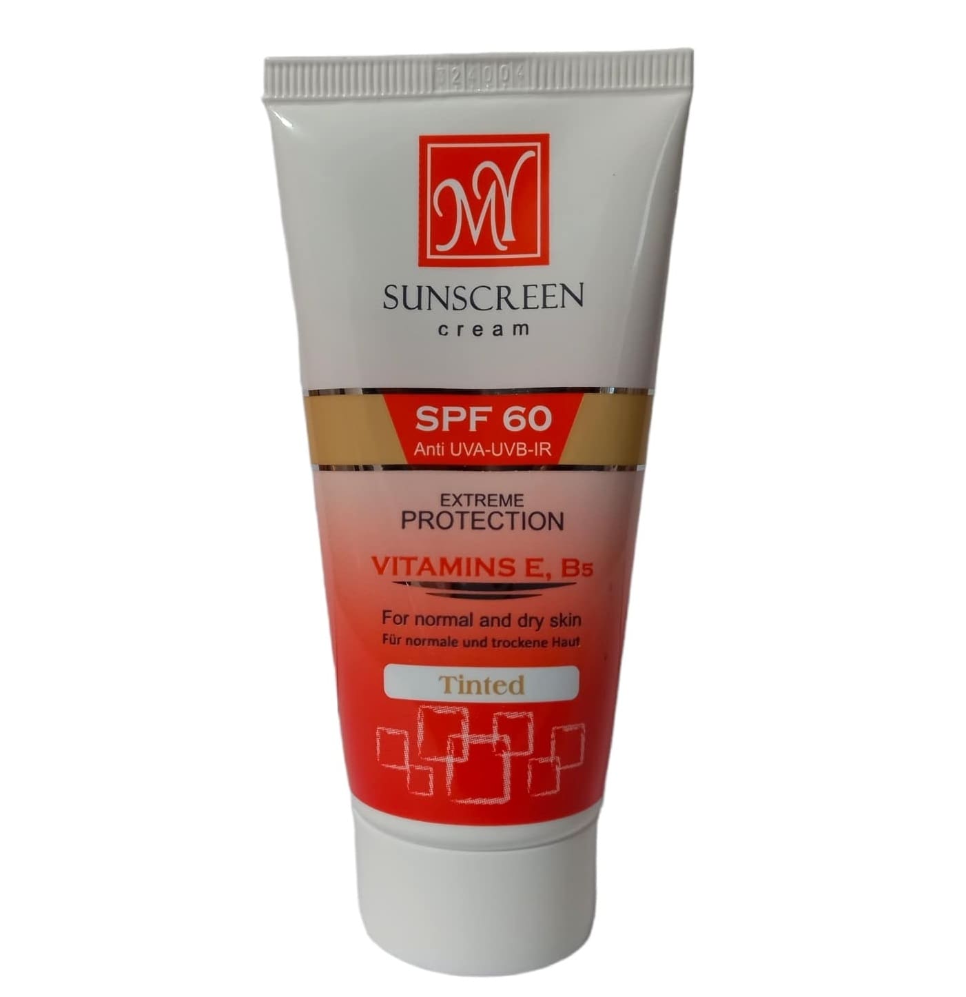 کرم ضد آفتاب رنگی SPF 60 مای مناسب پوست خشک و معمولی